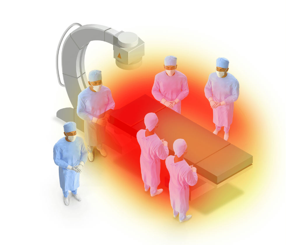 Scatter Radiation Protection for the entire Cath Lab team | The EggNest™